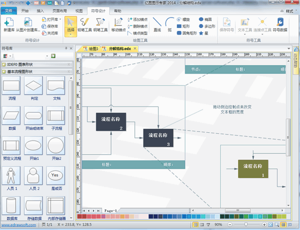 IDEF0图表软件 - Edraw