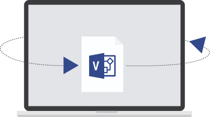 Visio auf Mac