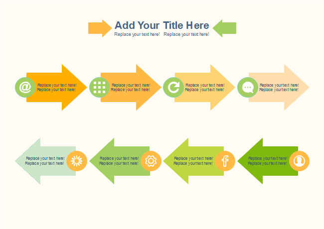 Free Business Arrow Process Templates