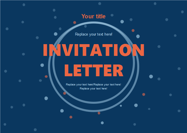 Dots Background Invitation Card | Free Dots Background Invitation Card ...