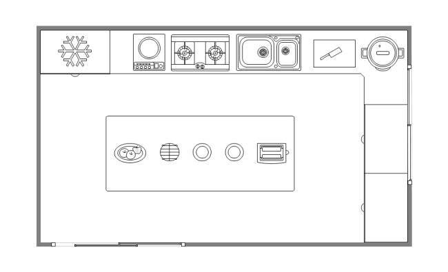 Kitchen Floor Plan Examples Kitchen Floor Plan Examples